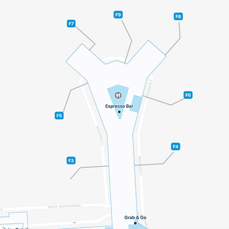 Amsterdam Schiphol Airport Map | AMS Terminal Guide