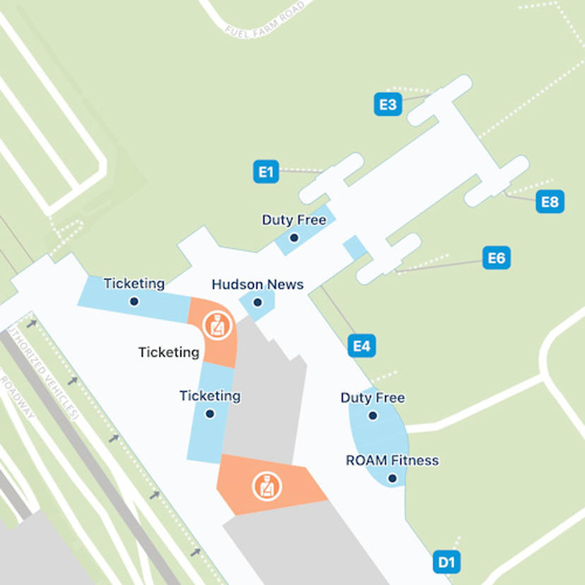 Baltimore Washington Airport Map | BWI Terminal Guide