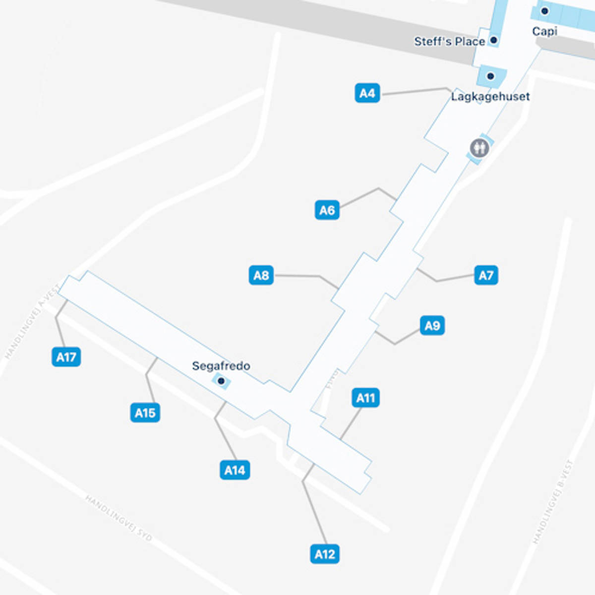 Copenhagen Airport Map | CPH Terminal Guide