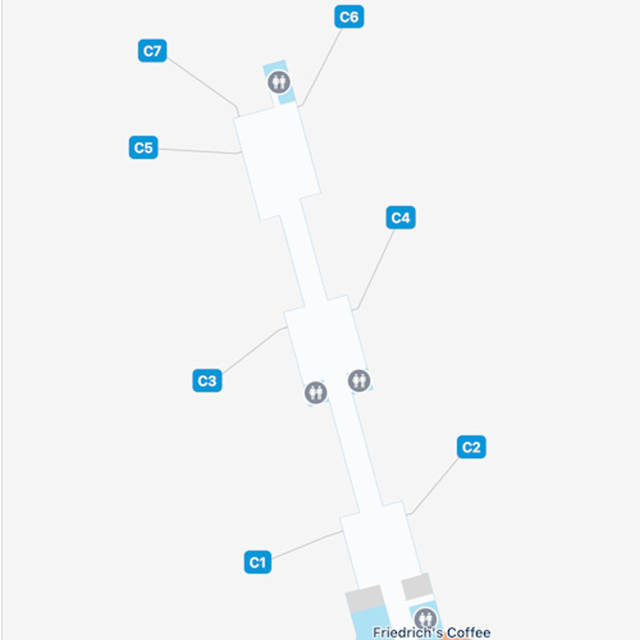 Des Moines Airport Map | DSM Terminal Guide