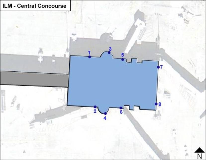 Wilmington Airport Map | ILM Terminal Guide