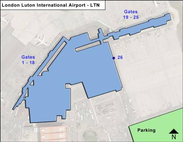 London Luton Airport LTN