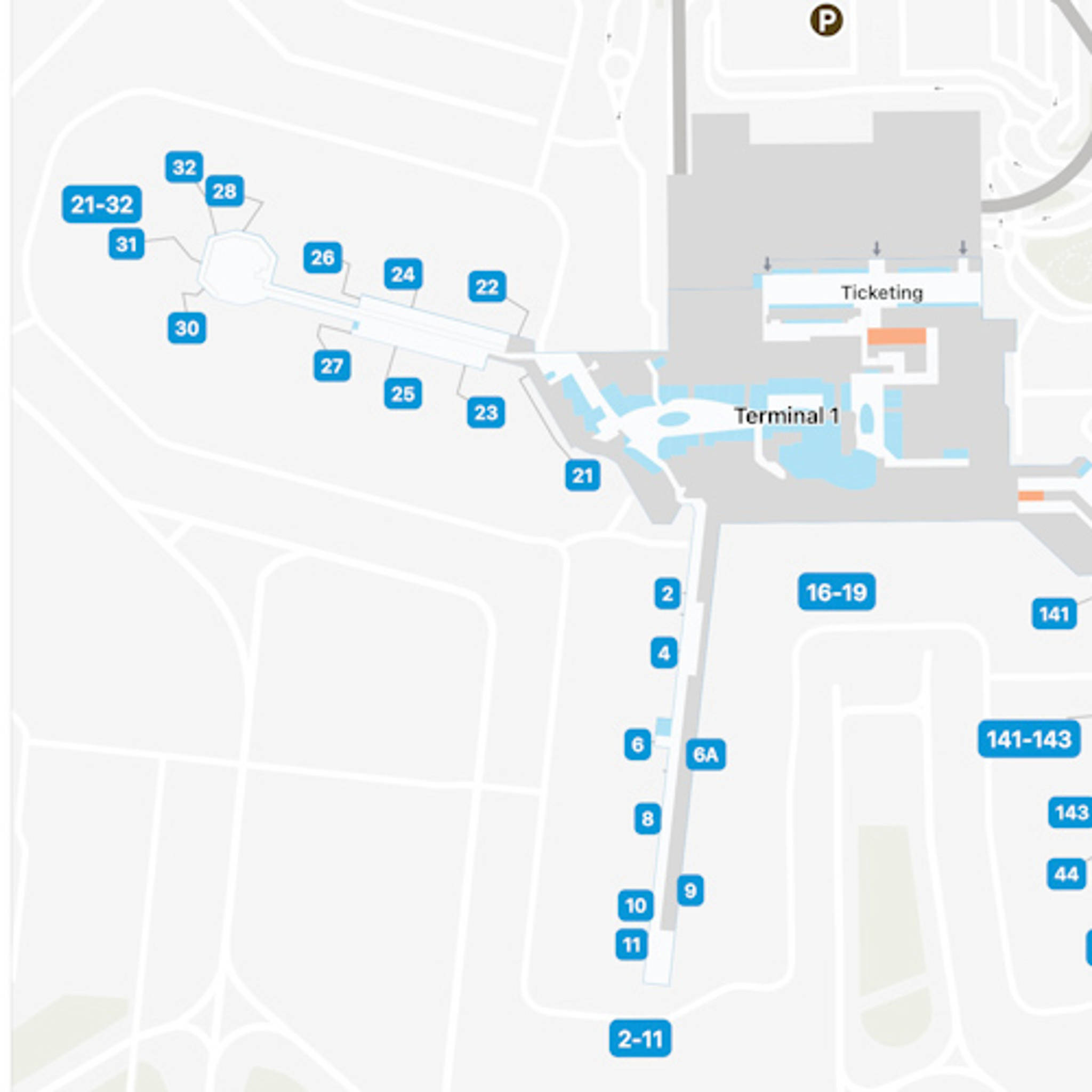 Manchester Airport Map | MAN Terminal Guide