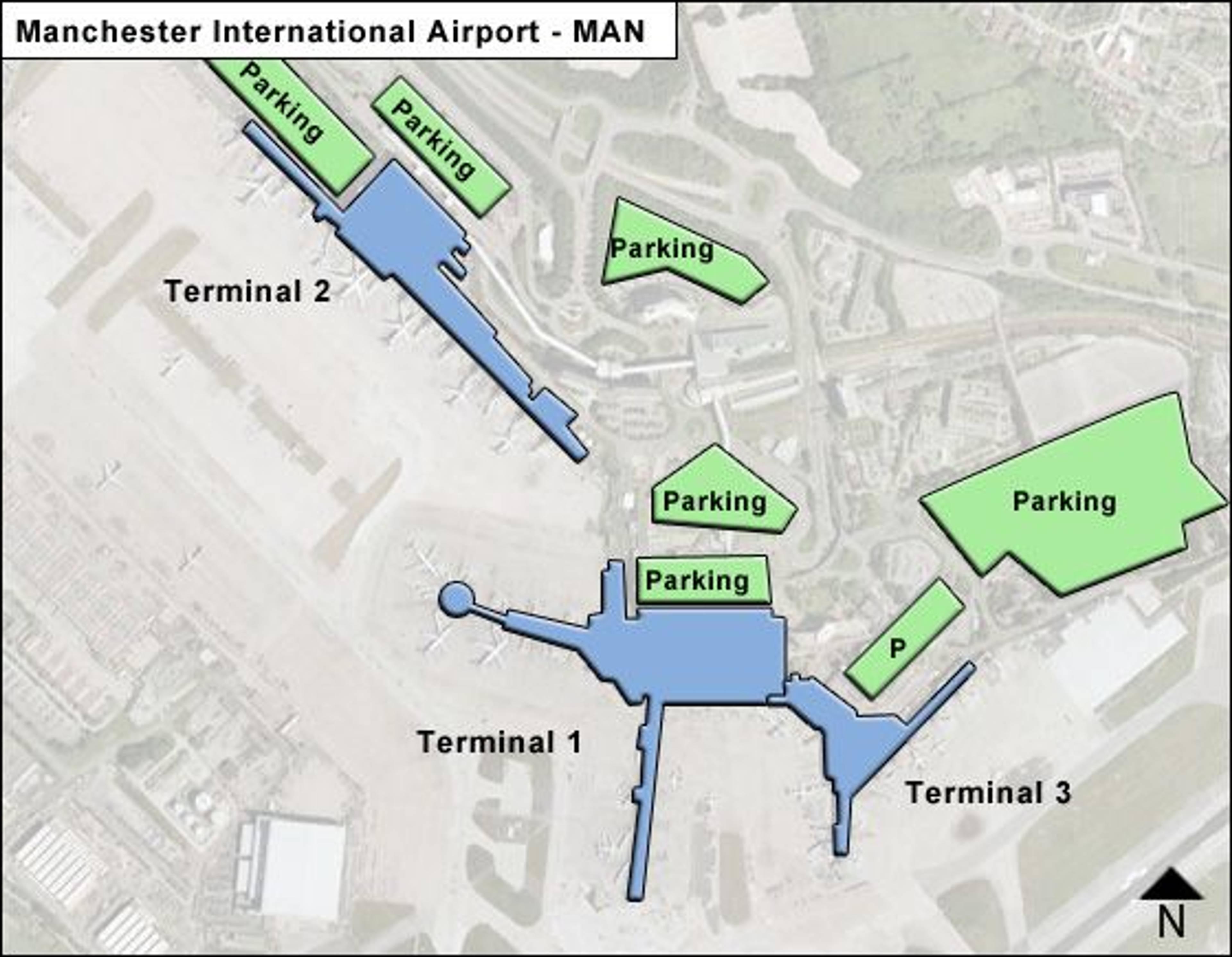 Manchester MAN Airport Restaurants & Stores