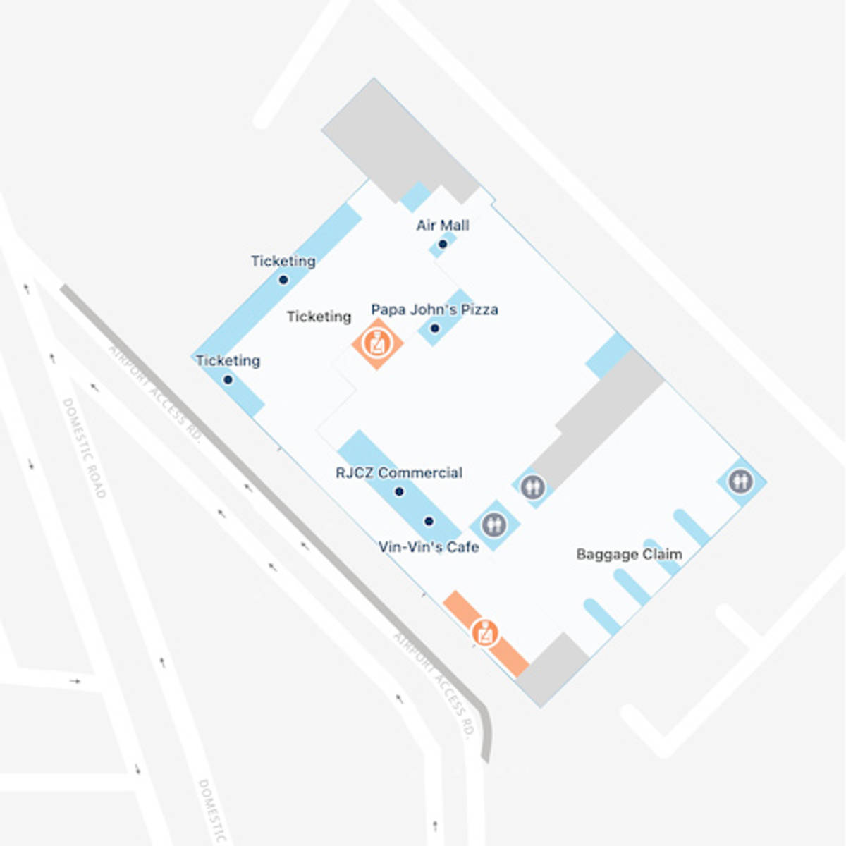 Manilla Ninoy Aquino Airport MNL Terminal 3 Map