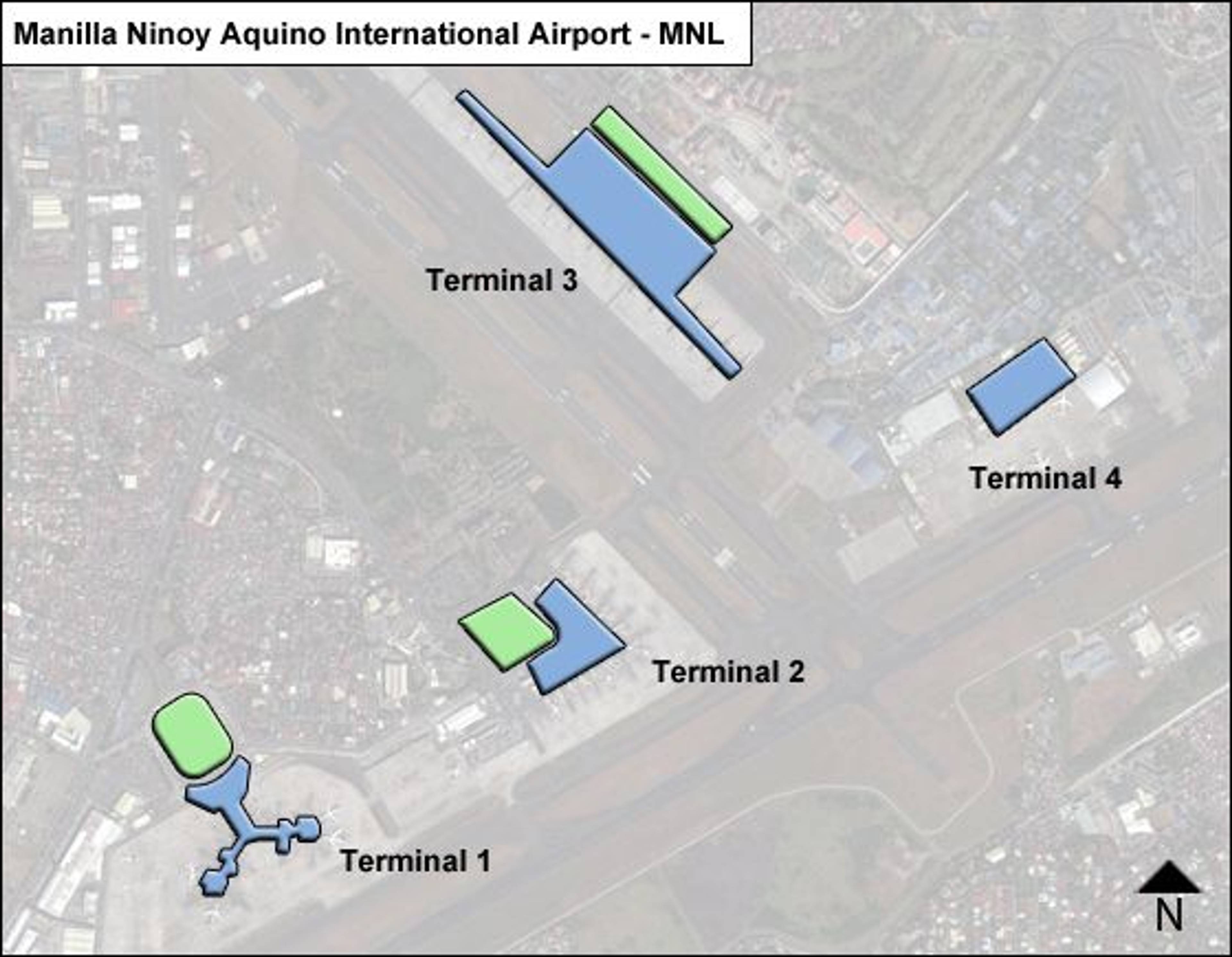 Manilla Ninoy Aquino Airport MNL Terminal 2 Map Manilla Ninoy Aquino Airport MNL Terminal 2 Map