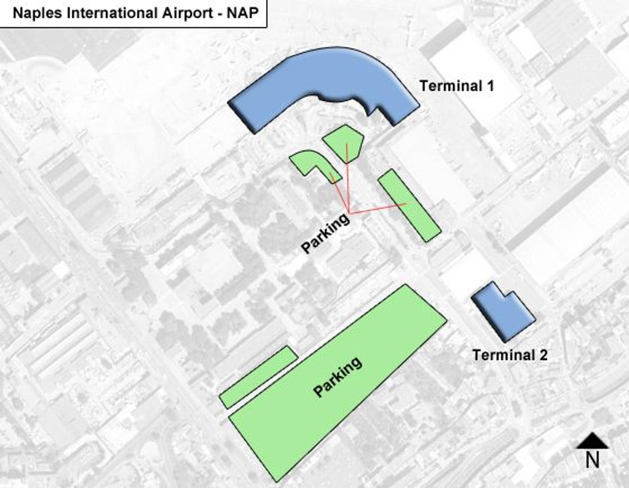 Naples Capodichino Airport Map | NAP Terminal Guide