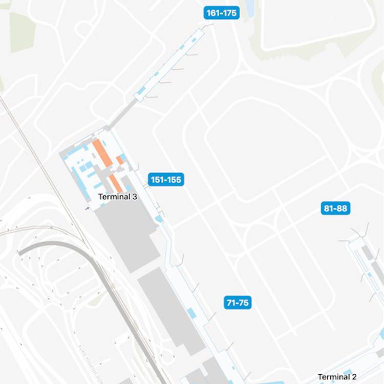 Tokyo Narita Airport NRT Terminal 1 Map