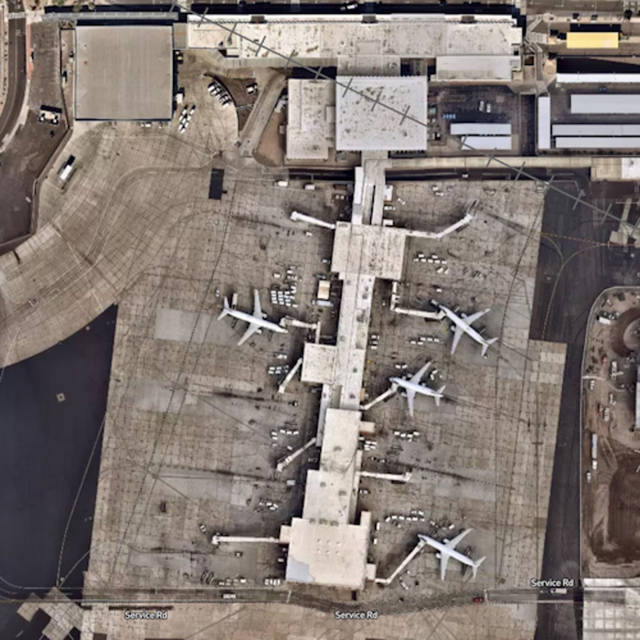 Phoenix Sky Harbor Airport PHX Terminal 3 Map