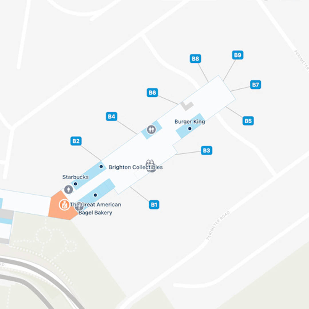 Southwest Florida Airport RSW Concourse C Map