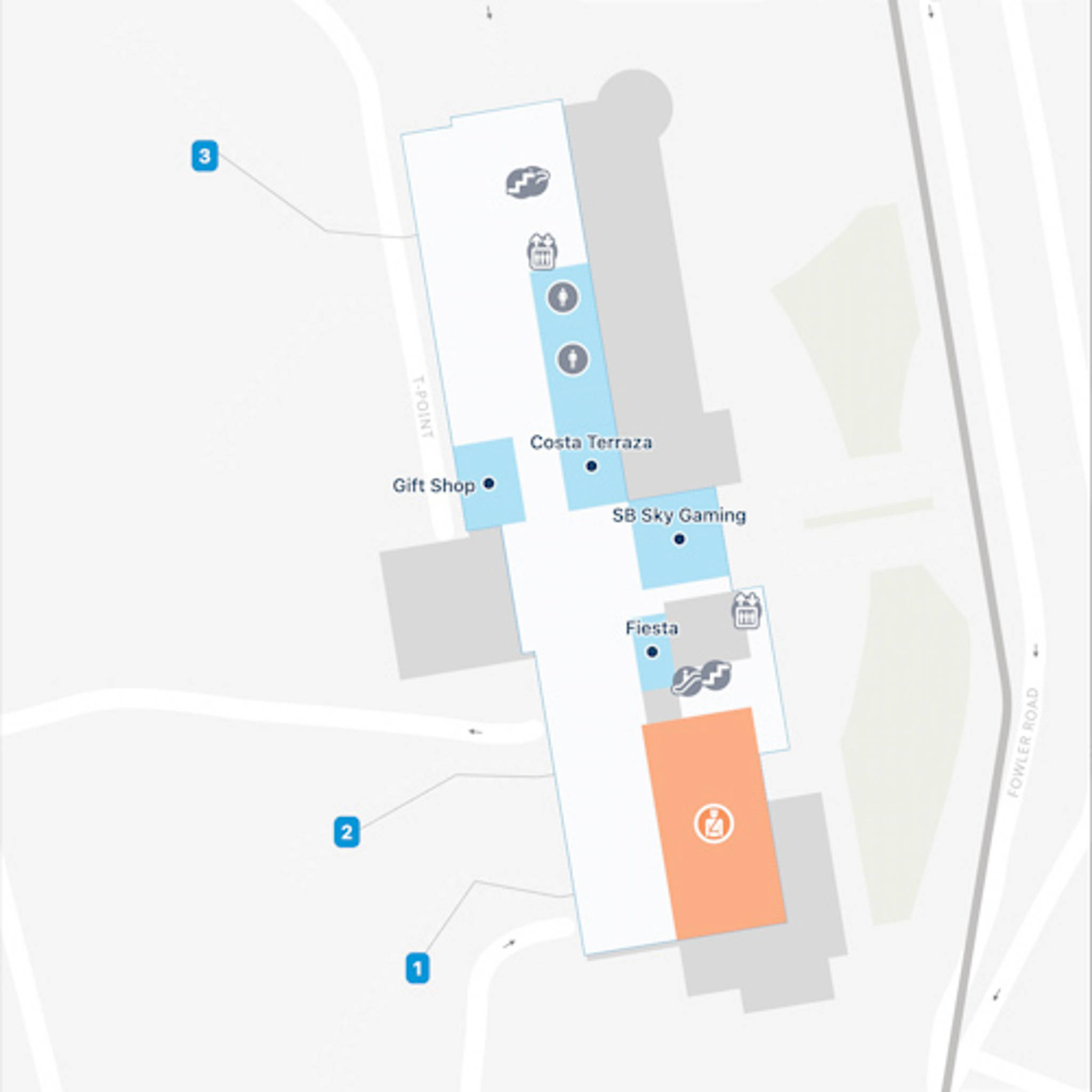 Santa Barbara Muni Airport Map | SBA Terminal Guide