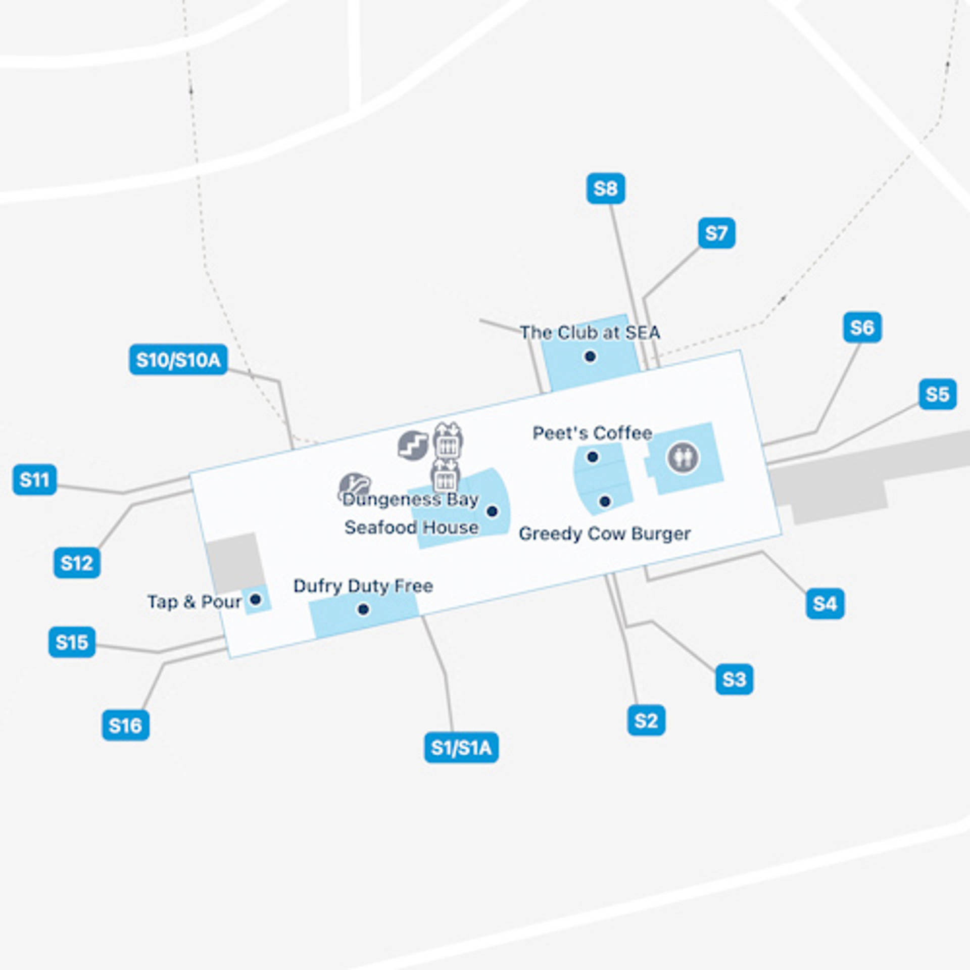 Seattle Tacoma Airport Map | SEA Terminal Guide