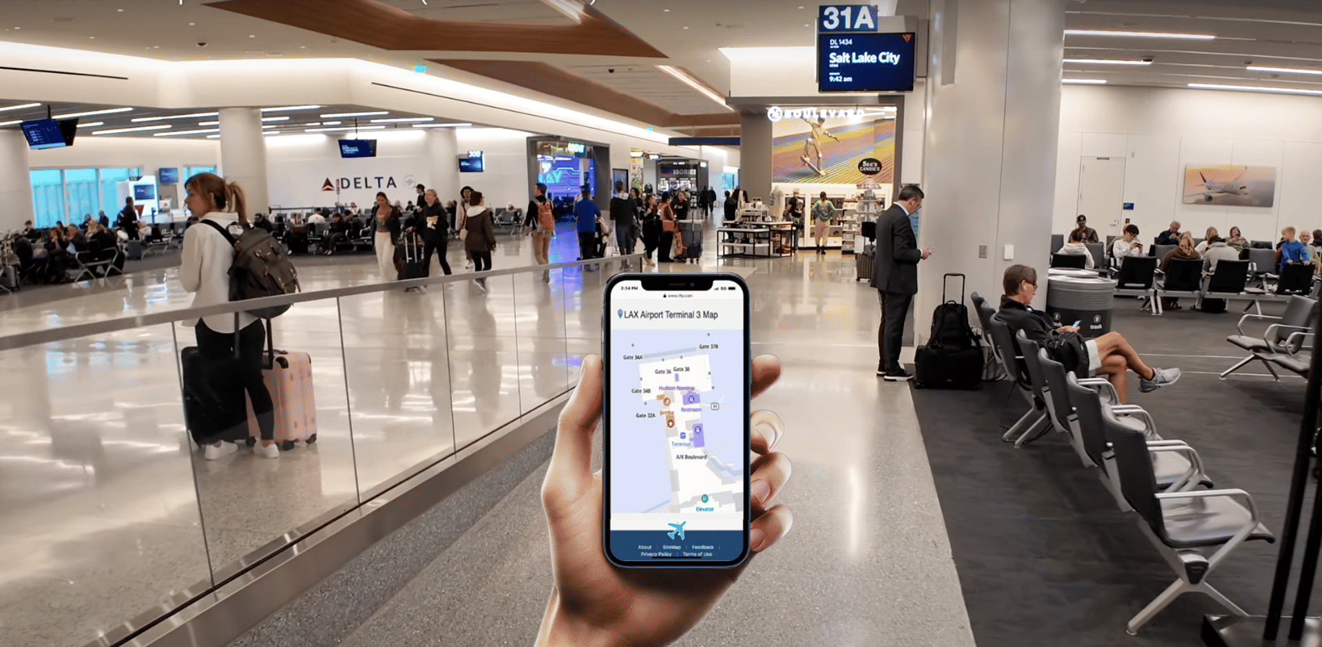 Los Angeles Airport Terminal 3 Map & Guide