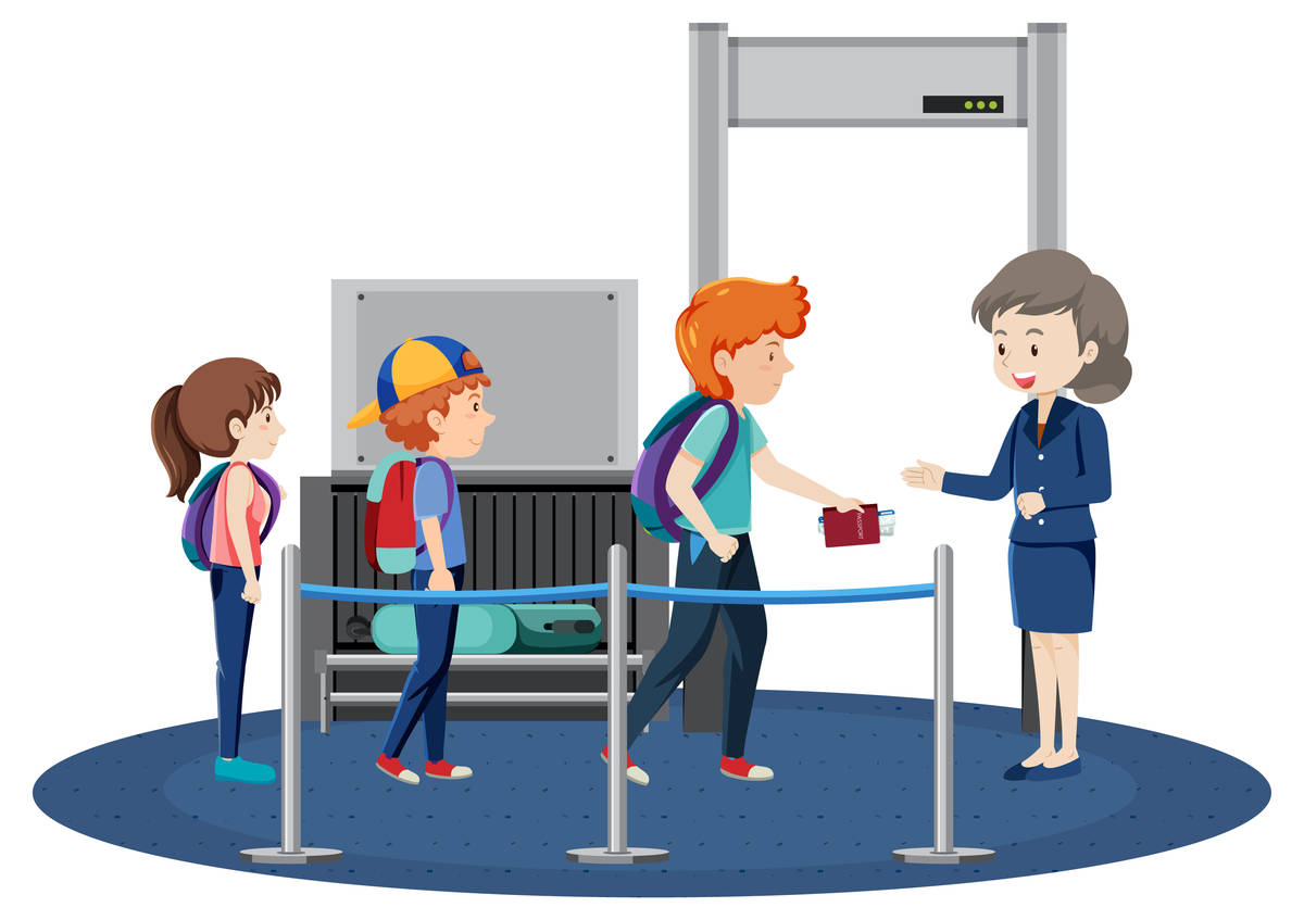 Tips for getting children thru airport security