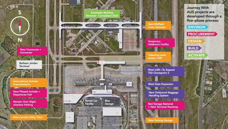 Austin Bergstrom Airport Aus Help Info Guide Ifly