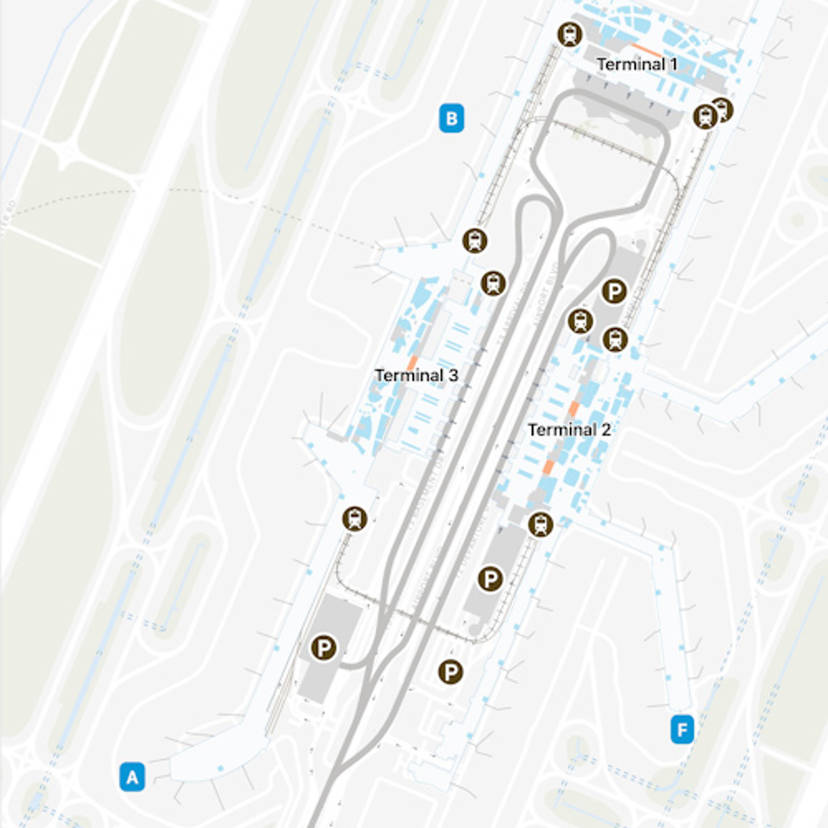 Singapore Changi Airport SIN Terminal 1 Map