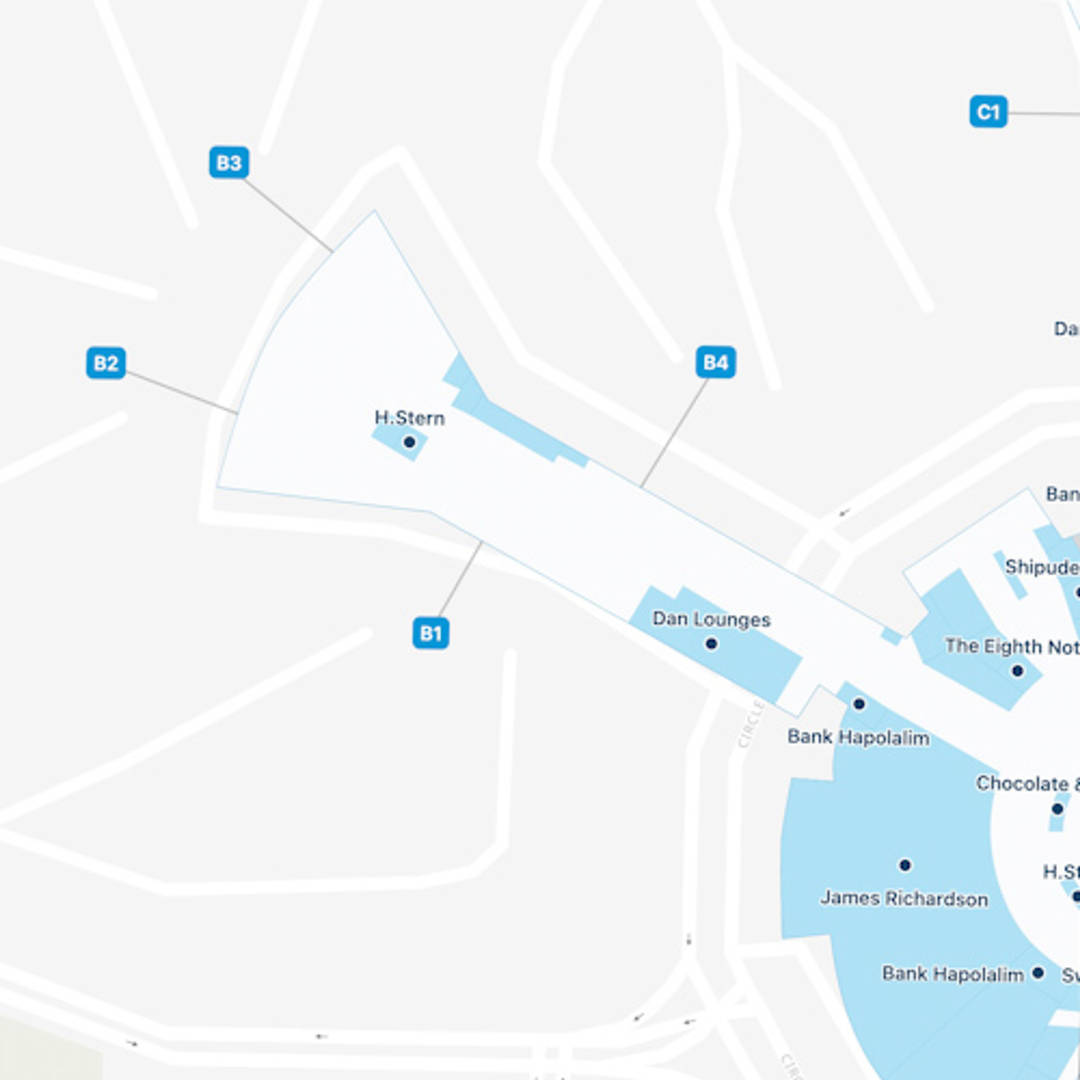 Tel Aviv Ben Gurion Airport Map | TLV Terminal Guide