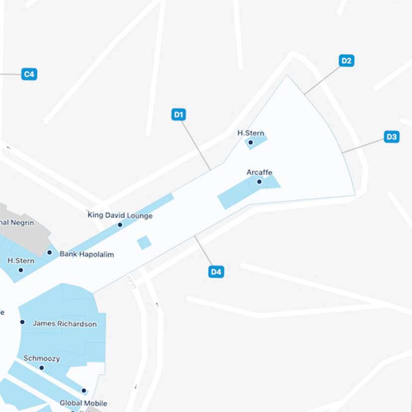 Tel Aviv Ben Gurion Airport Map | TLV Terminal Guide