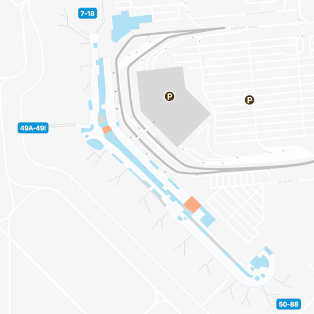 Edmonton Airport Map | YEG Terminal Guide