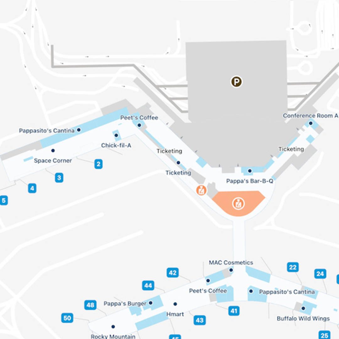 Houston Hobby Airport Map: Guide to HOU's Terminals