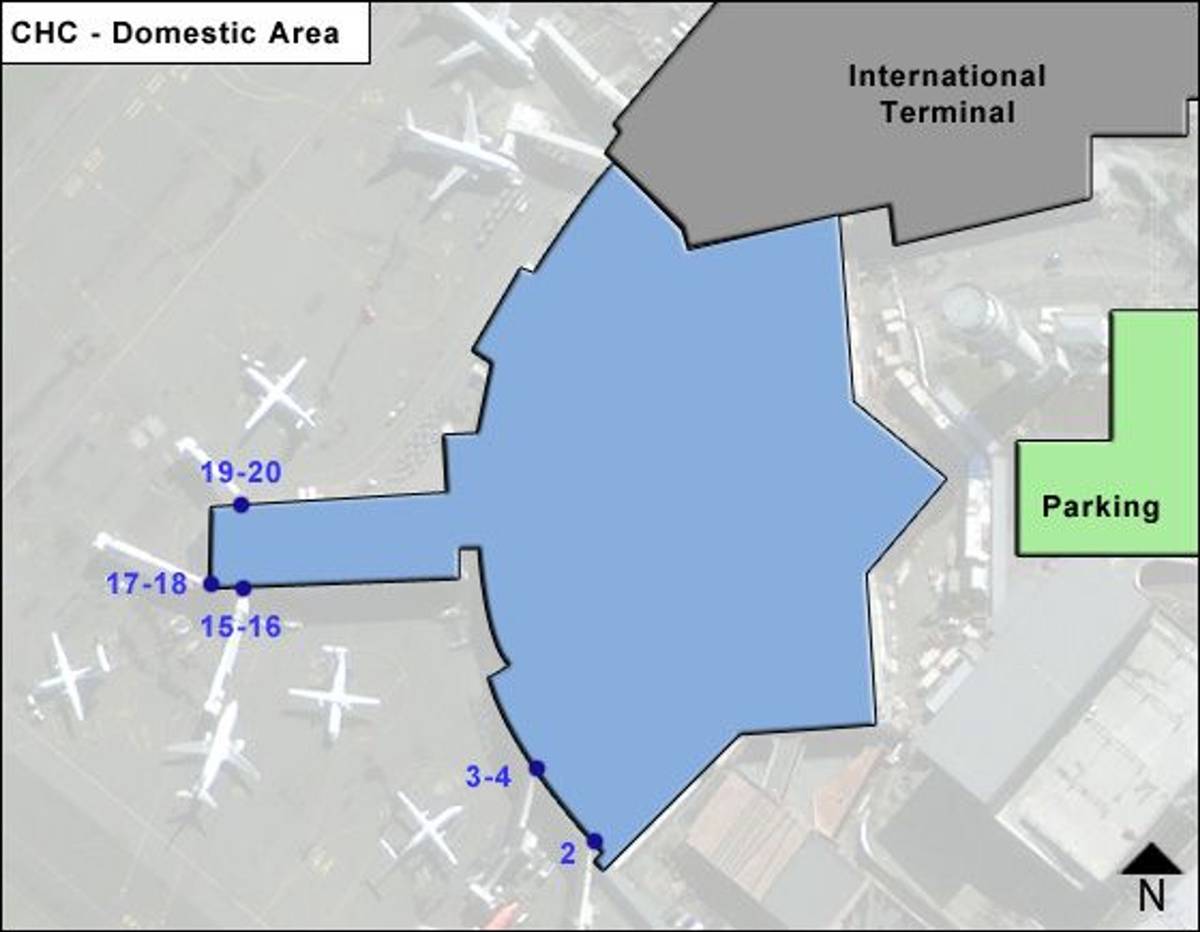 Christchurch Airport Map: Guide to CHC's Terminals