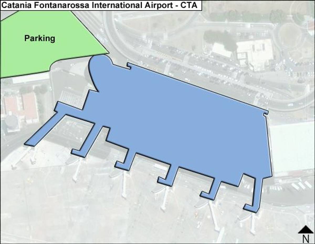 Catania Airport Map: Guide to CTA's Terminals