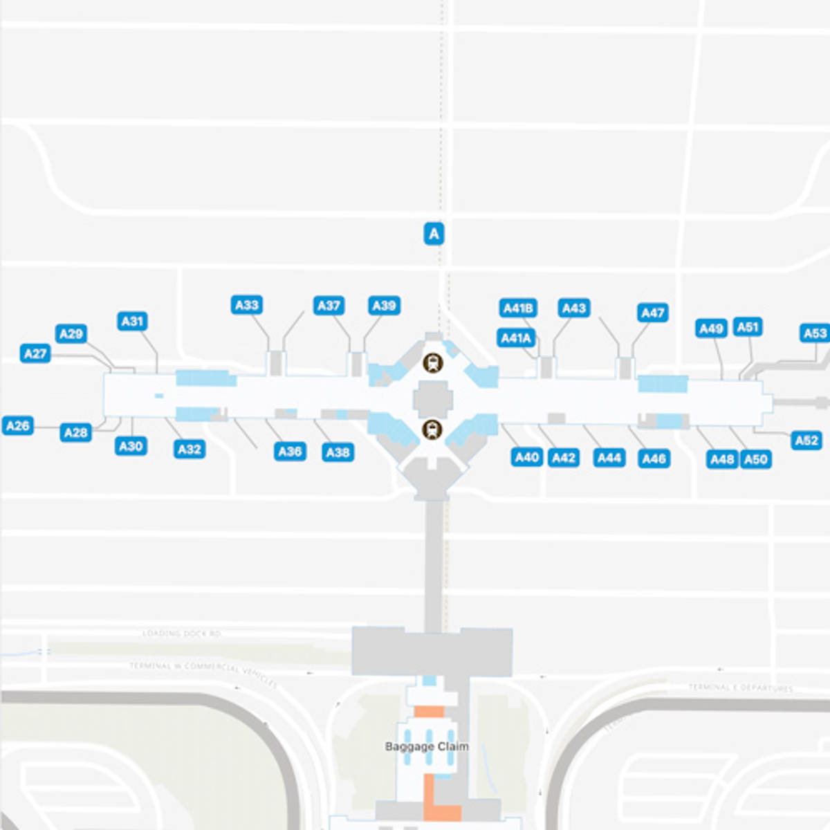 Denver Airport Concourse A Map & Guide