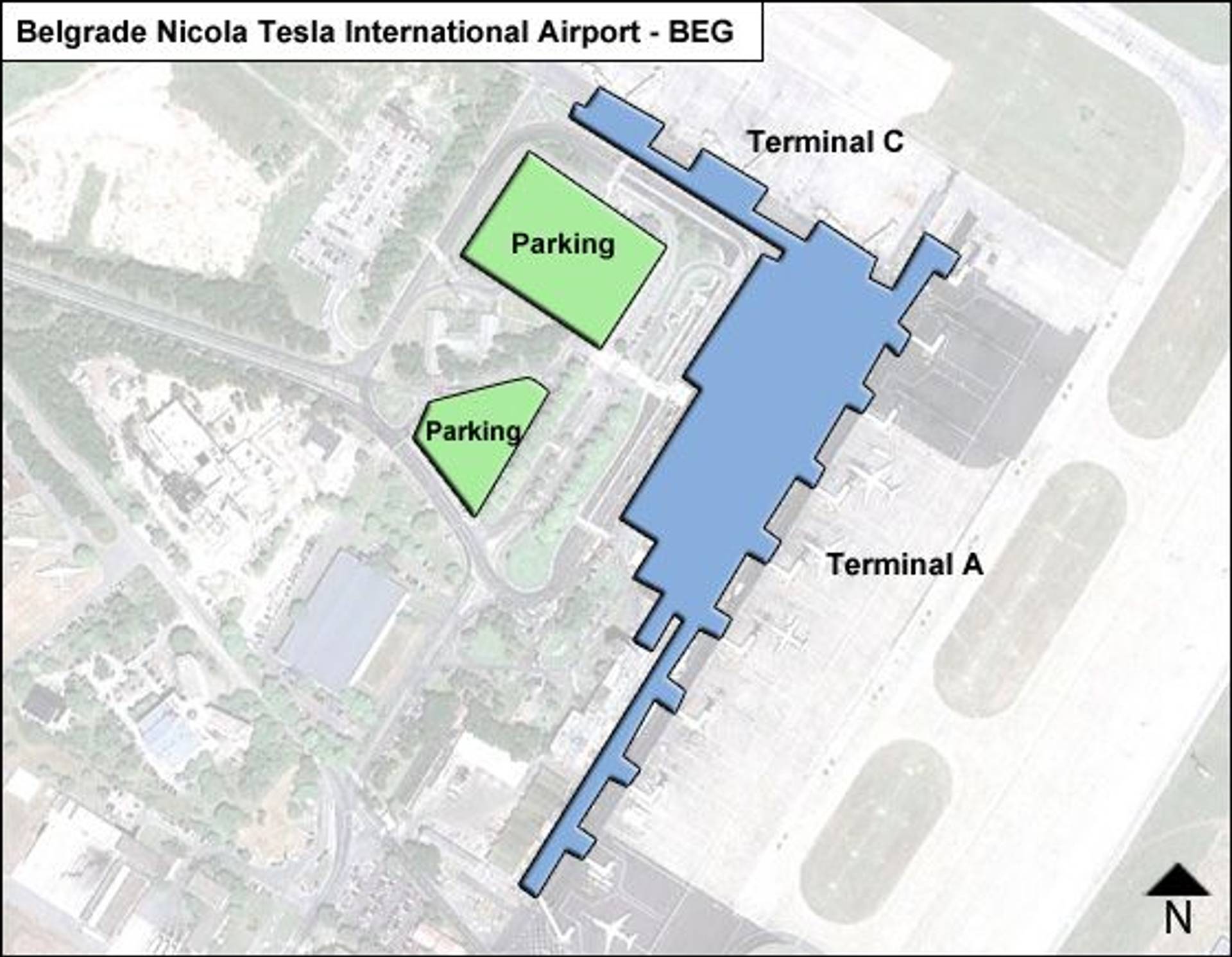 Belgrade Airport Map: Guide to BEG's Terminals