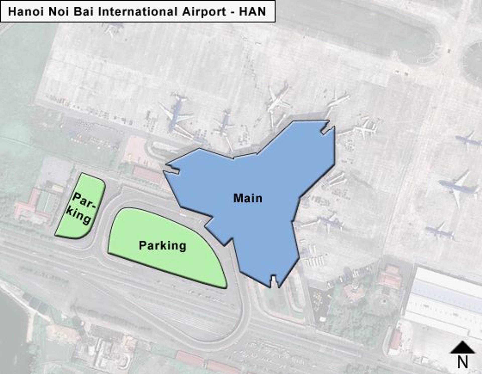Hanoi Noi Bai Airport Map: Guide to HAN's Terminals
