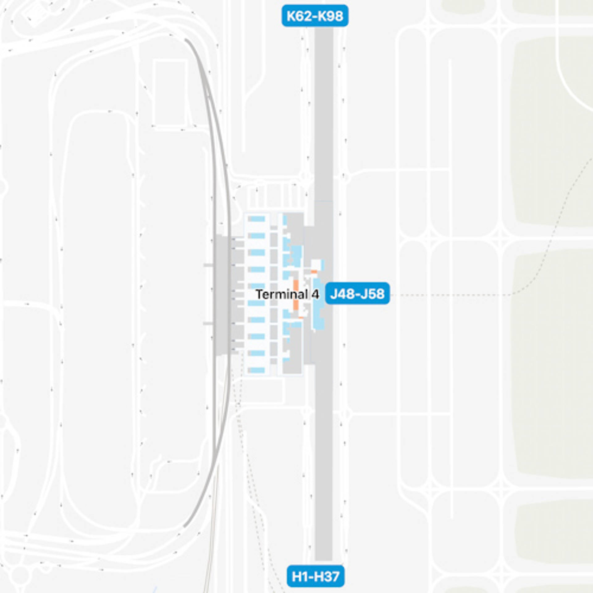 Madrid Airport Terminal 4 Map & Guide