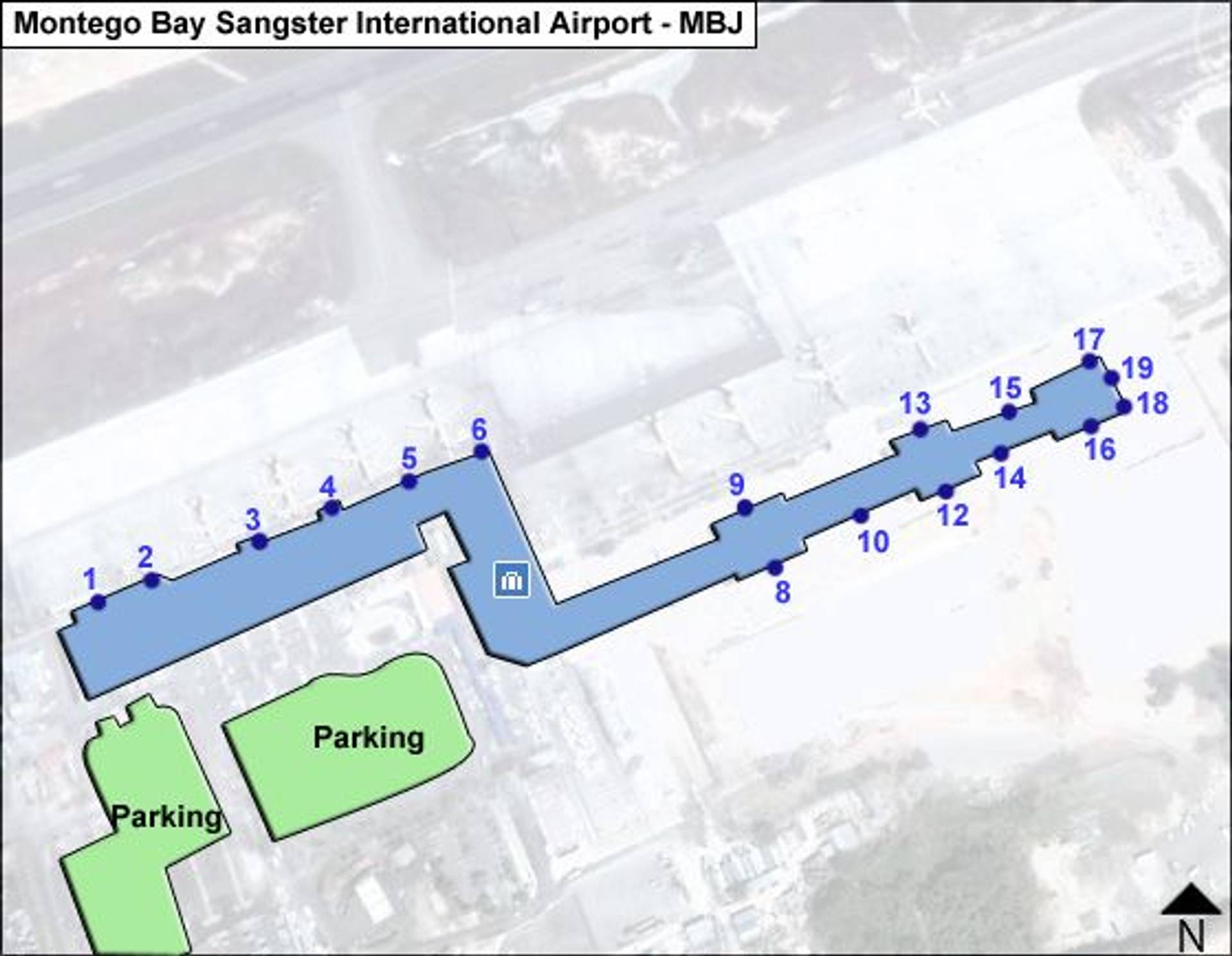 Montego Bay Airport Map: Guide to MBJ's Terminals