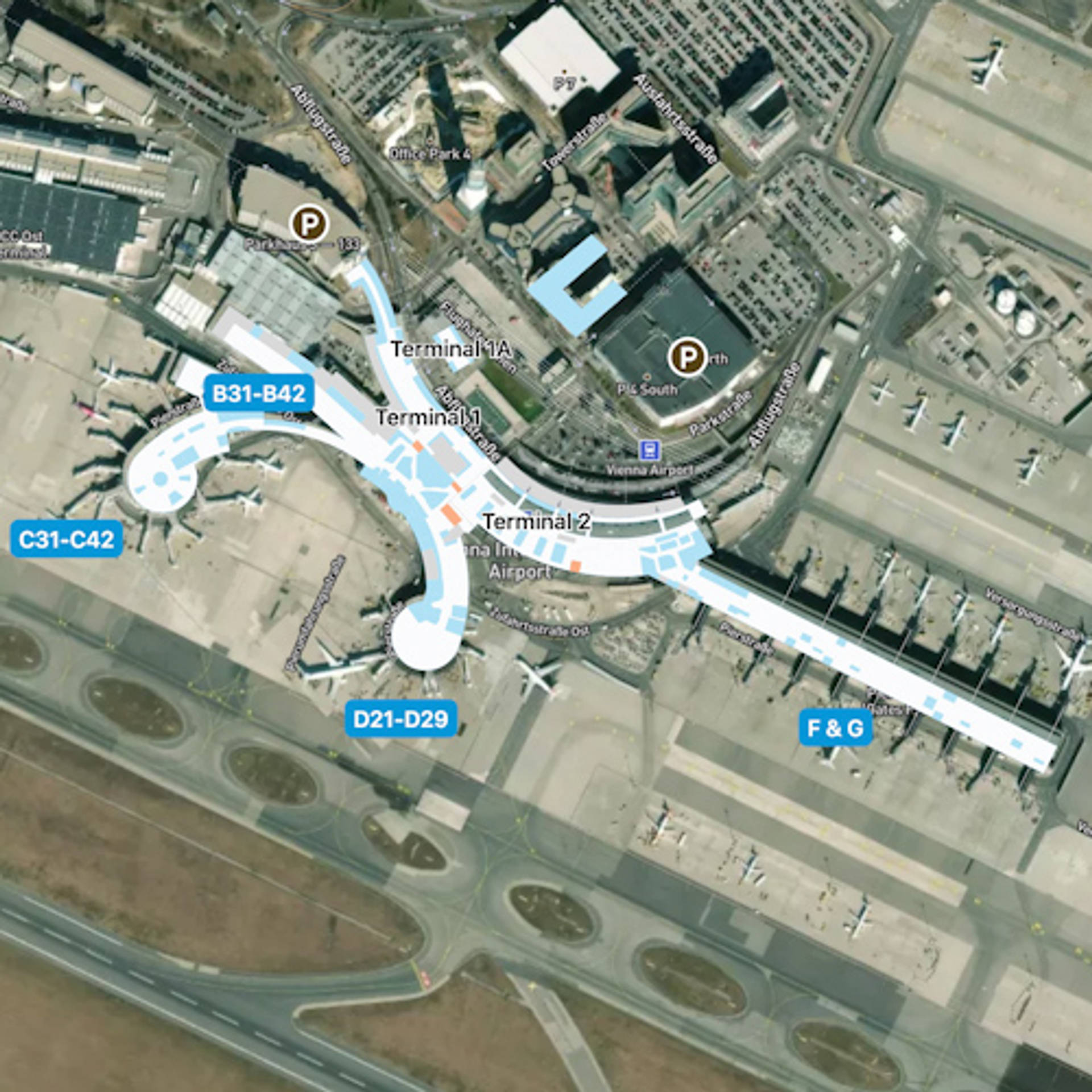 Vienna Airport Map: Guide to VIE's Terminals