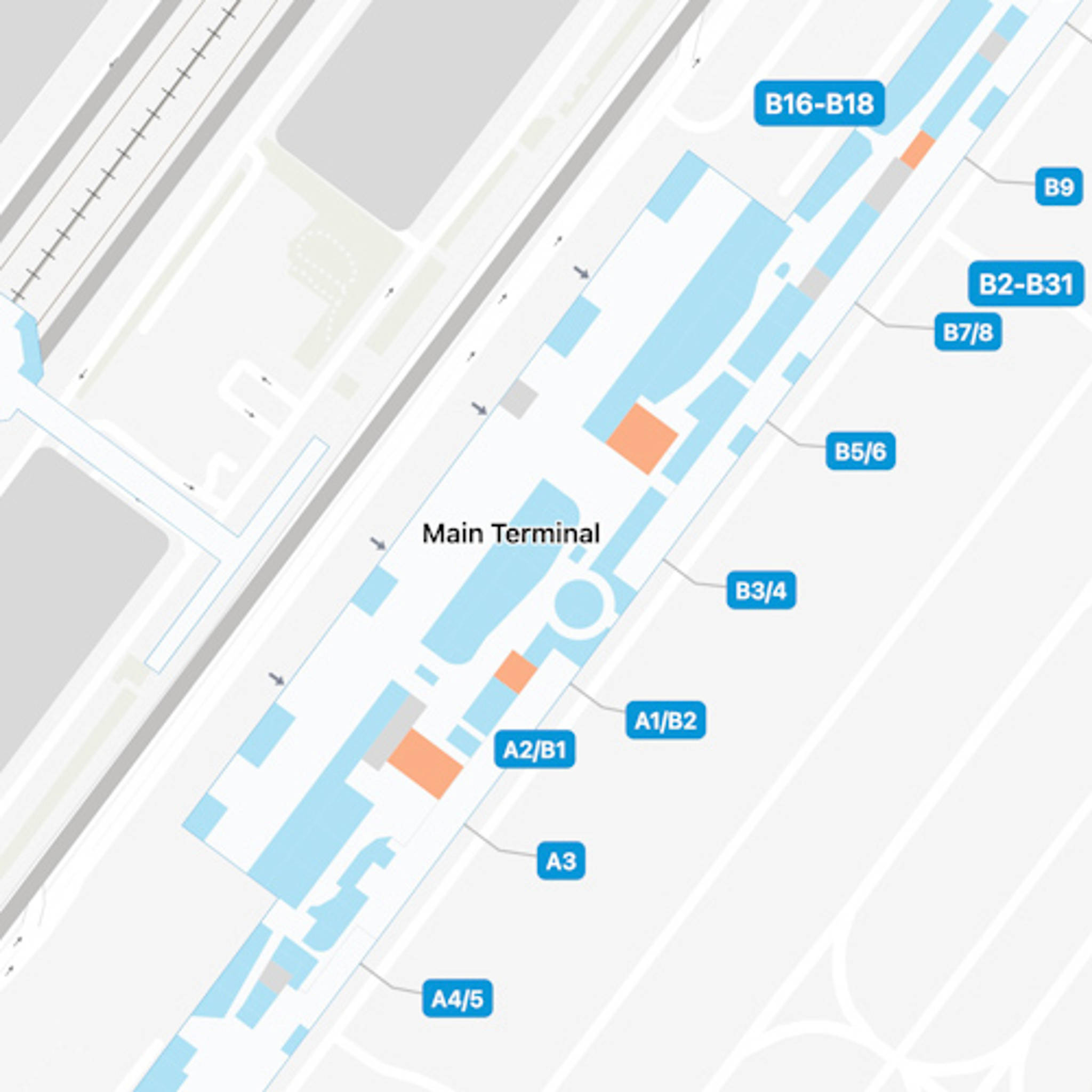Athens Venizelos Airport Map | ATH Terminal Guide