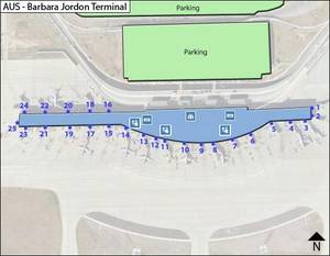 Austin Bergstrom Airport Map: Guide to AUS's Terminals