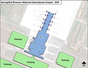Springfield Airport Map: Guide to SGF's Terminals