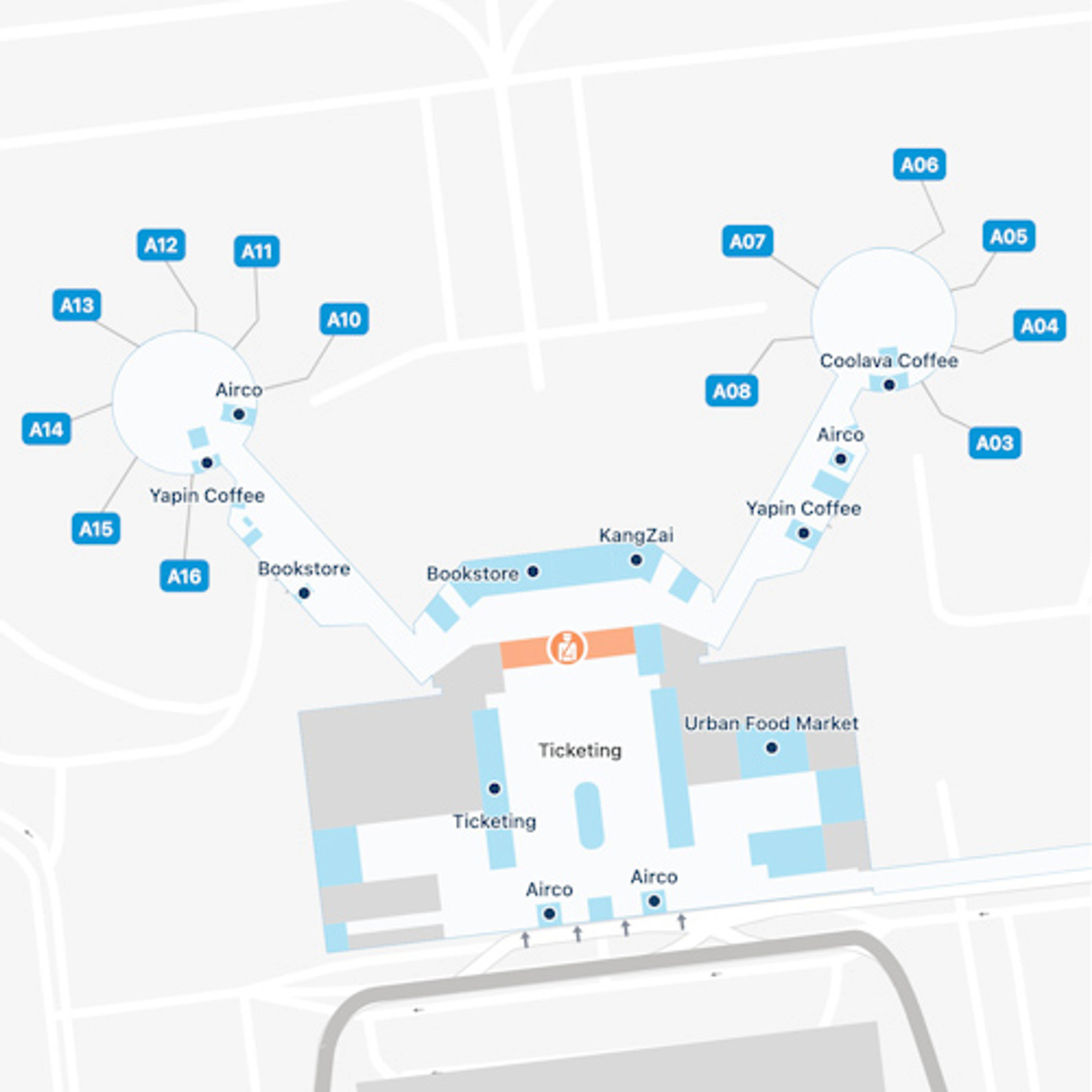 Beijing Capital Airport Terminal 3 Interactive Map & Guide