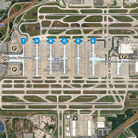 Atlanta Airport Map: Guide to ATL's Terminals