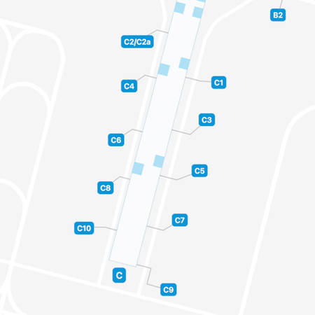 Bangkok Airport Concourse C Map & Guide