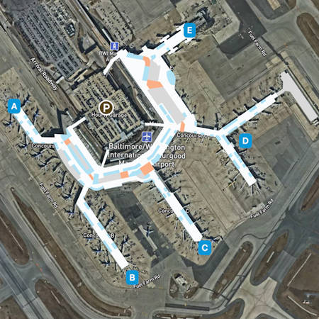 Baltimore Airport Map: Guide to BWI's Terminals