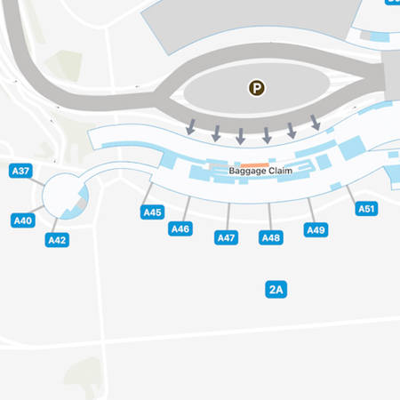 Paris de Gaulle Airport Terminal 2A Map & Guide