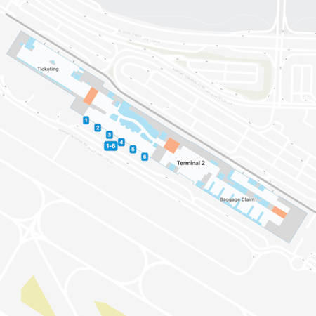 Dubai Airport Terminal 2 Map & Guide