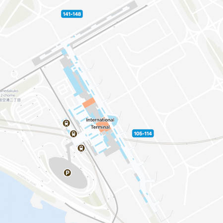 Tokyo Haneda Airport Intl Terminal Map & Guide