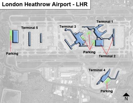 London Heathrow Airport Map: Guide to LHR's Terminals