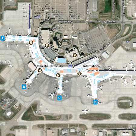 Calgary Airport Map: Guide to YYC's Terminals