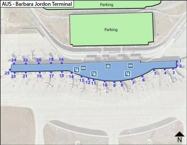 Austin Bergstrom Airport Map: Guide to AUS's Terminals
