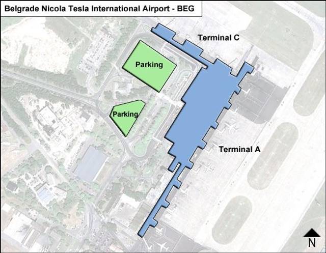 Belgrade Airport Map: Guide to BEG's Terminals