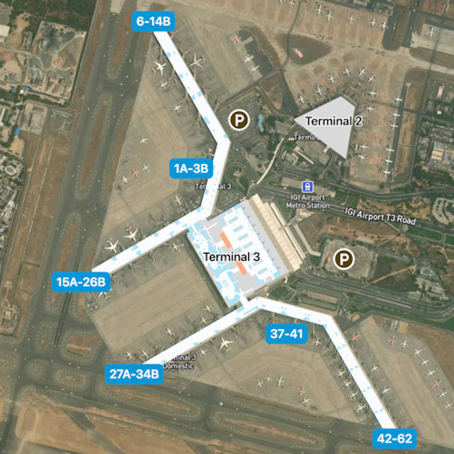 New Delhi Airport Map: Guide to DEL's Terminals