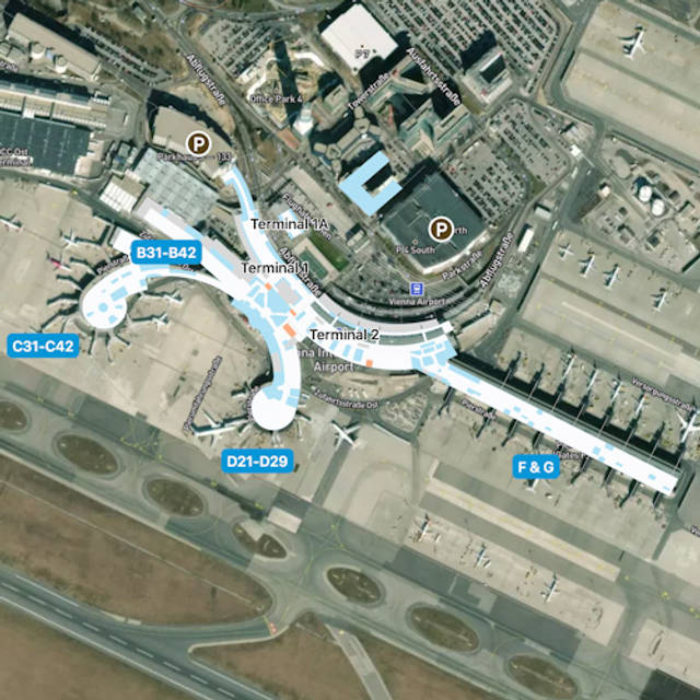 Vienna Airport Map: Guide to VIE's Terminals