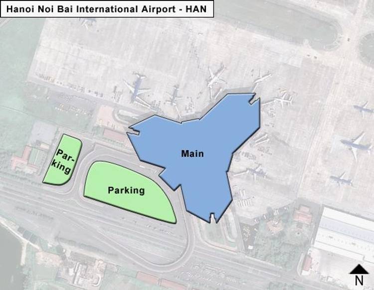 Hanoi Noi Bai Airport Map: Guide to HAN's Terminals