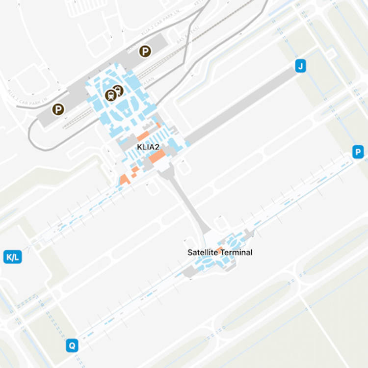 Kuala Lumpur Airport Low Cost Carrier Terminal Map & Guide